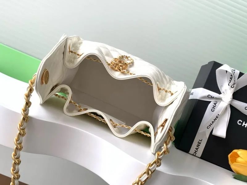 Genuine Chanel Drawstring Bags