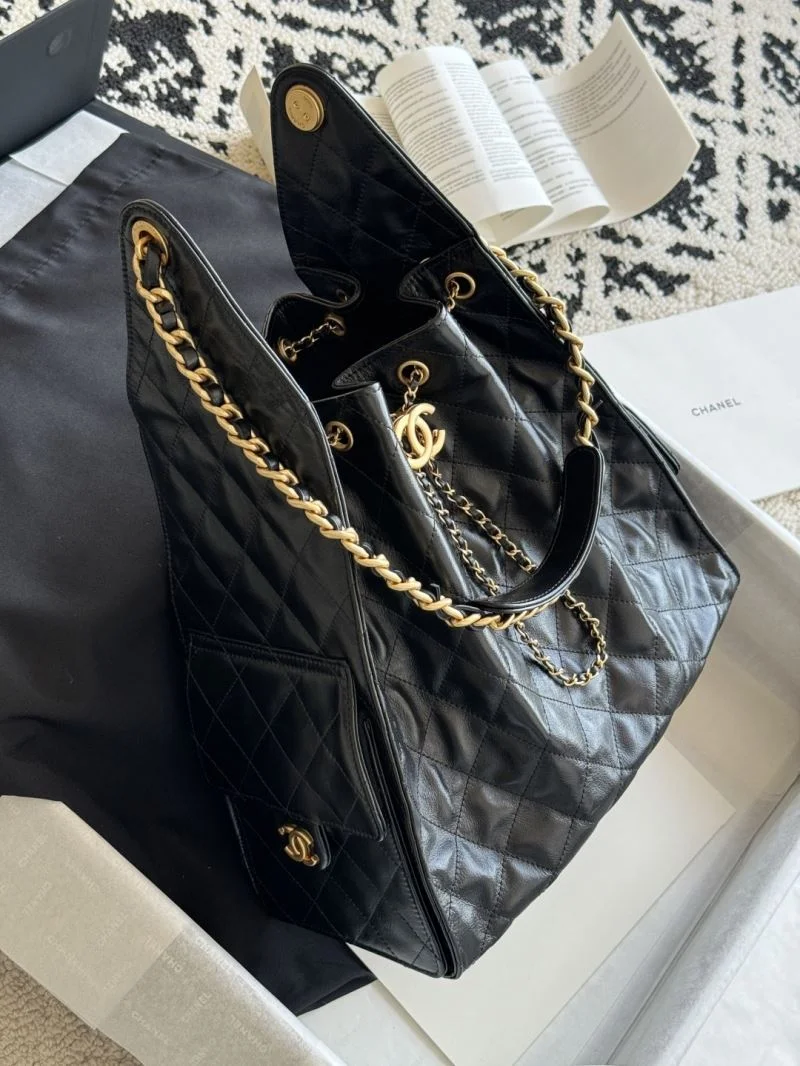 Brand-authenticated Chanel Drawstring Bags