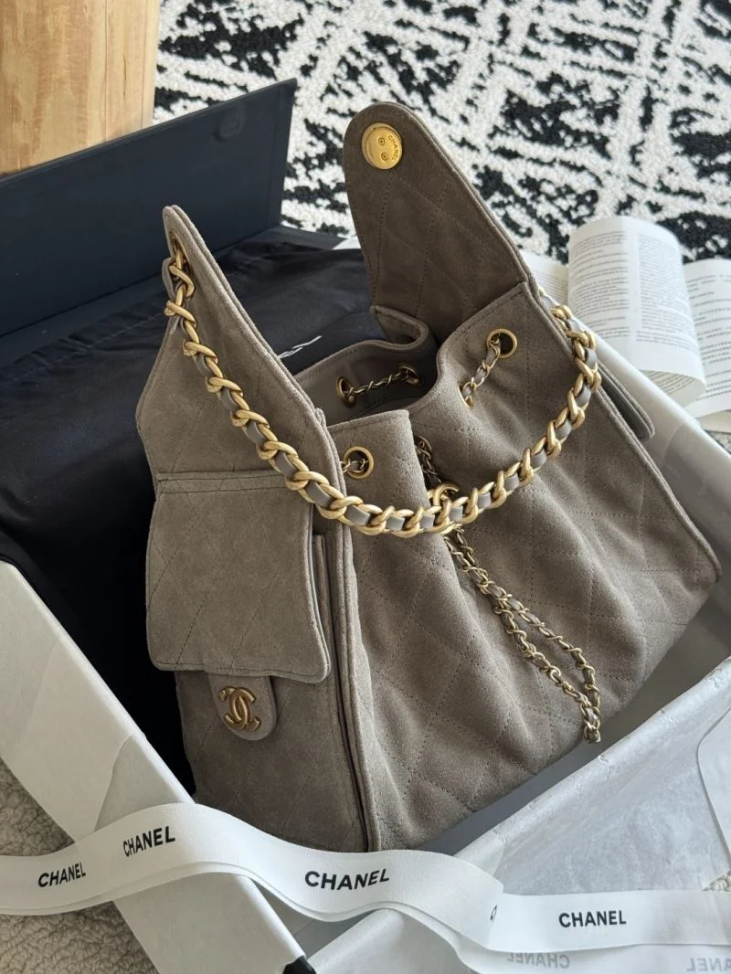 Authentic Chanel Drawstring Bags