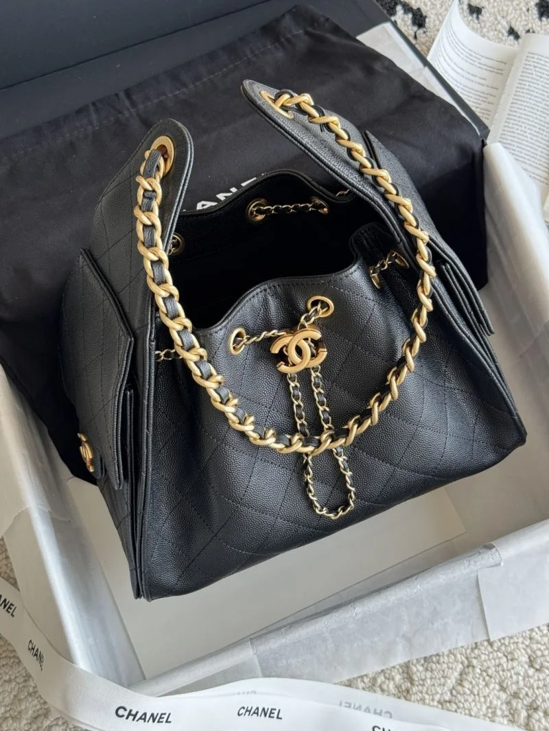 Legit Chanel Drawstring Bags