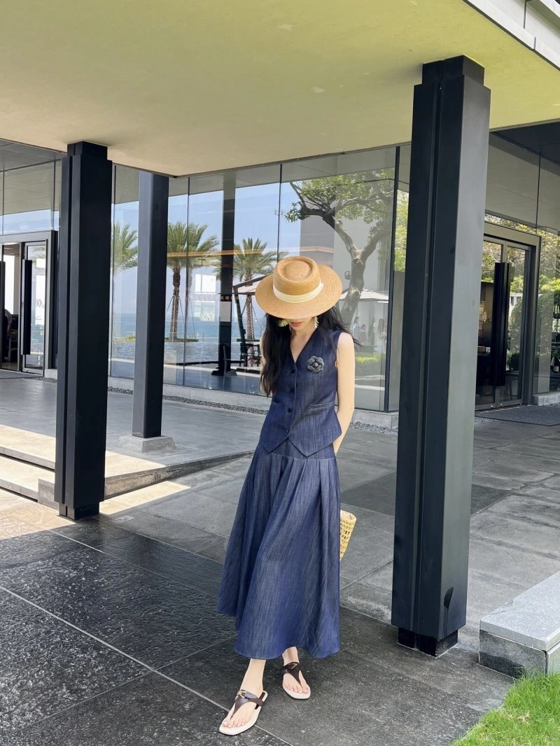 Brand-original Chanel Dress Suits