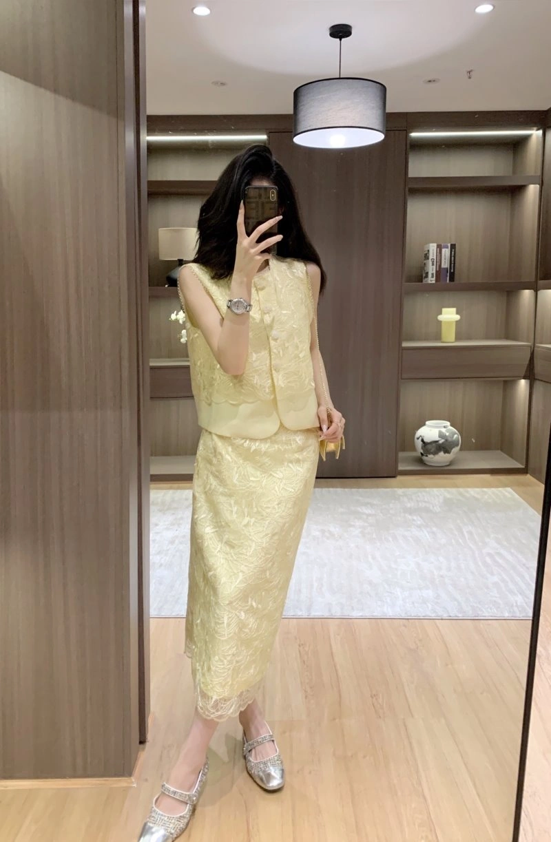 Brand-authenticated Chanel Dress Suits
