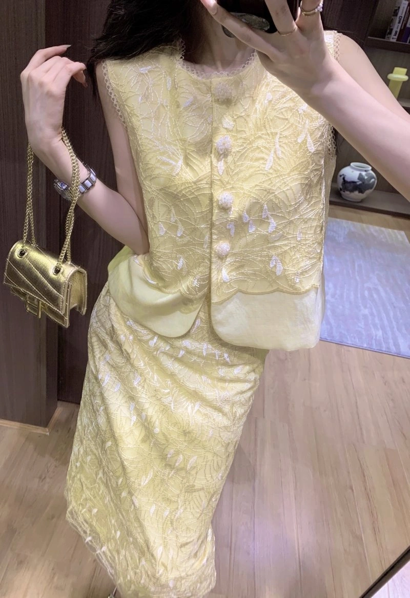 Brand-authenticated Chanel Dress Suits
