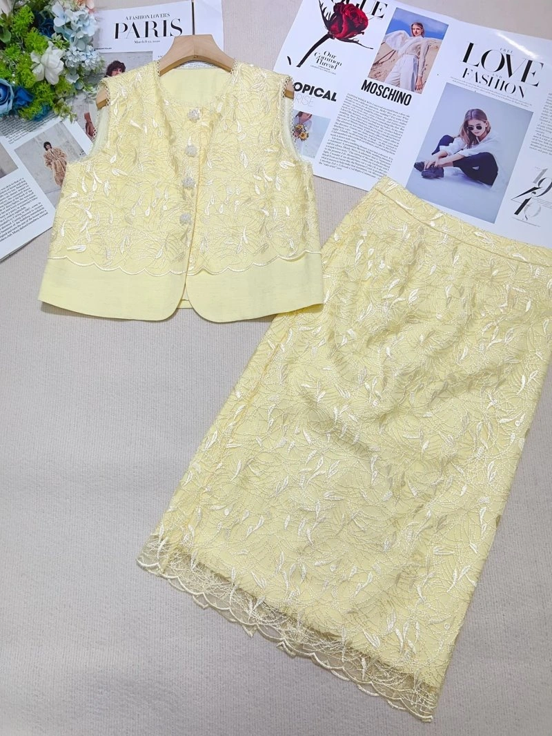 Brand-authenticated Chanel Dress Suits