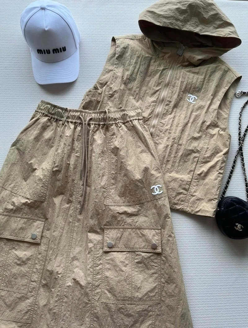 Brand-authenticated Chanel Dress Suits