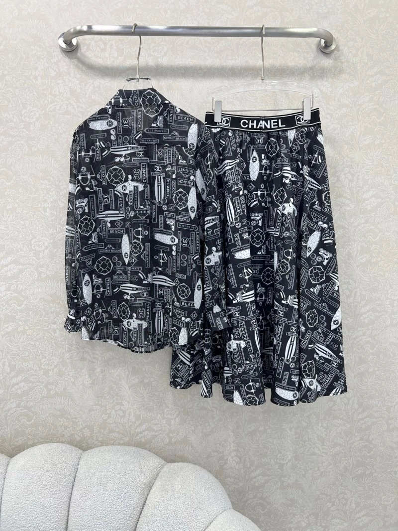 Genuine Chanel Dress Suits