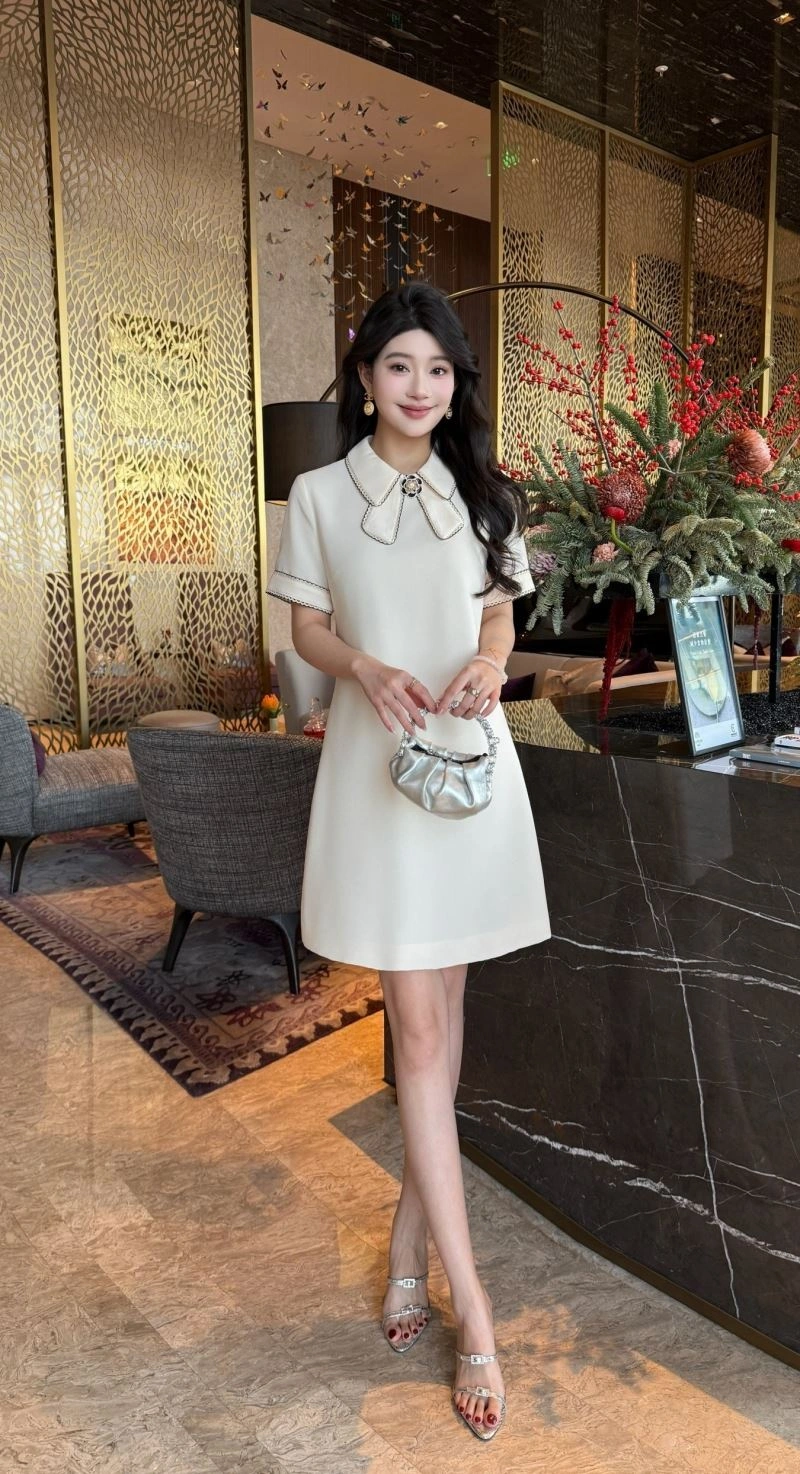 Precise copy Chanel Dress