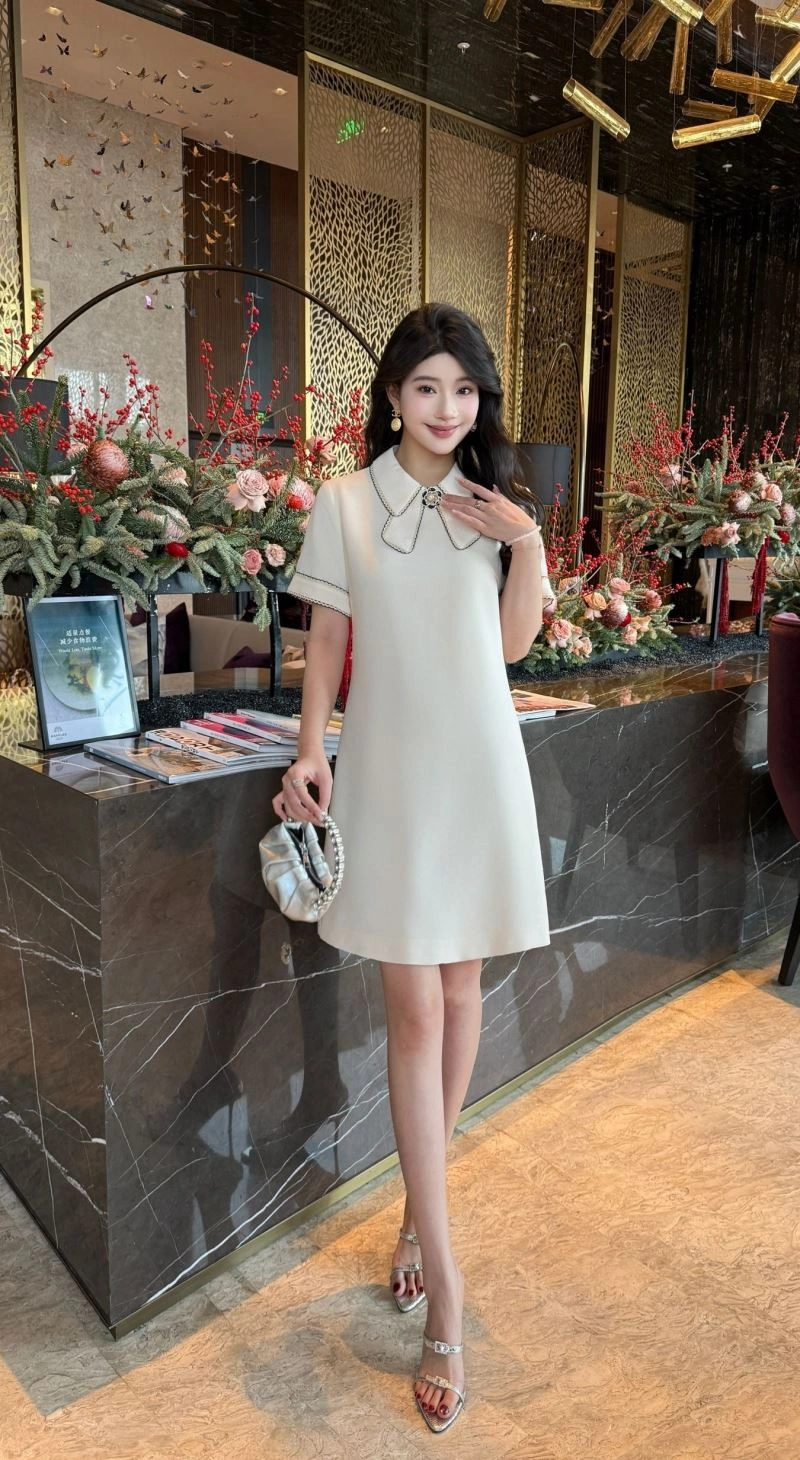 Precise copy Chanel Dress