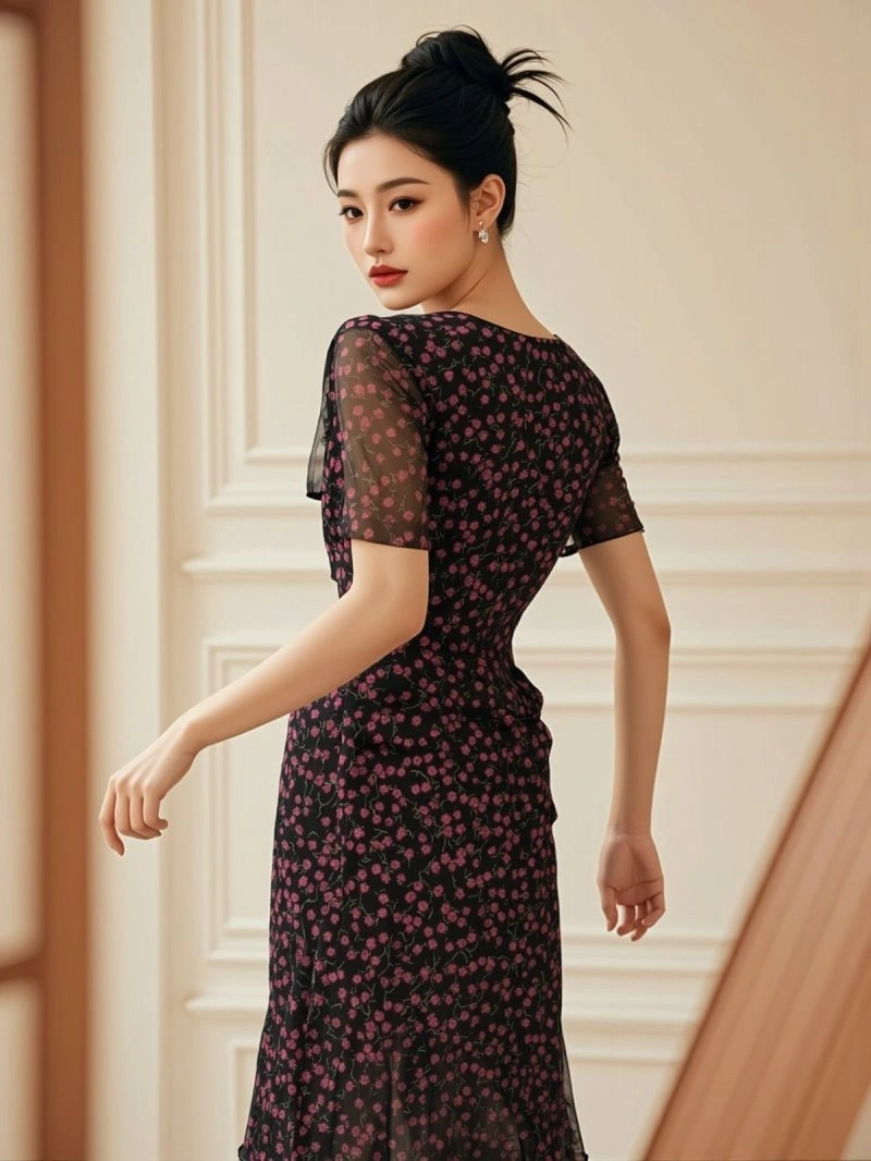 Precise copy Chanel Dress