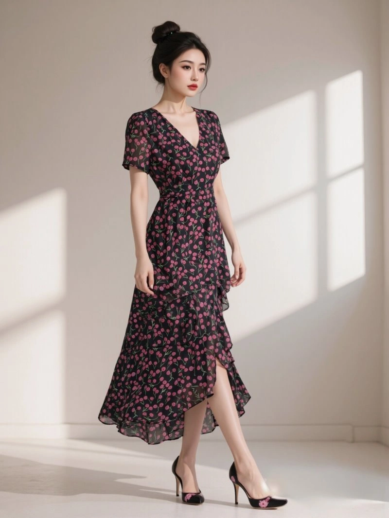 Precise copy Chanel Dress