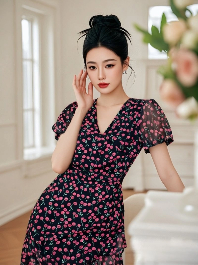 Precise copy Chanel Dress