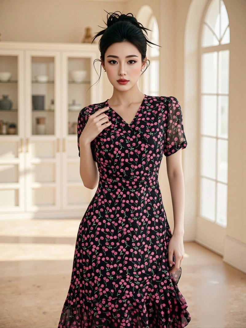 Precise copy Chanel Dress