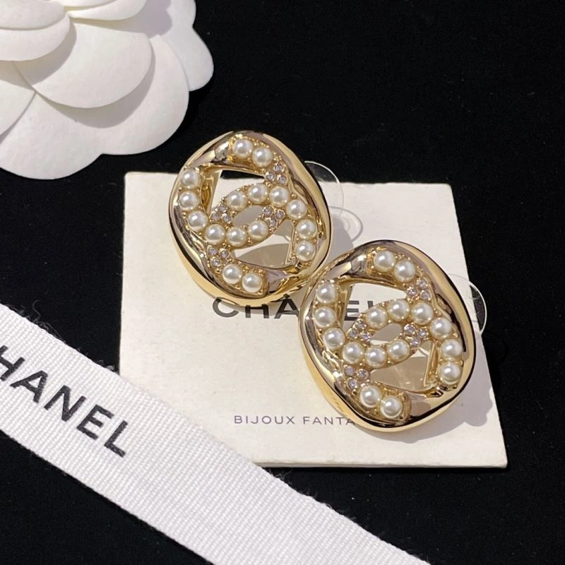 Top mirror Chanel Earrings