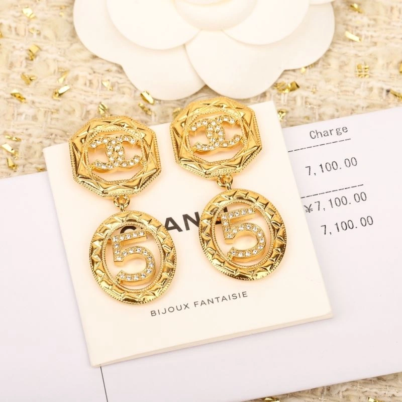 Top mirror Chanel Earrings