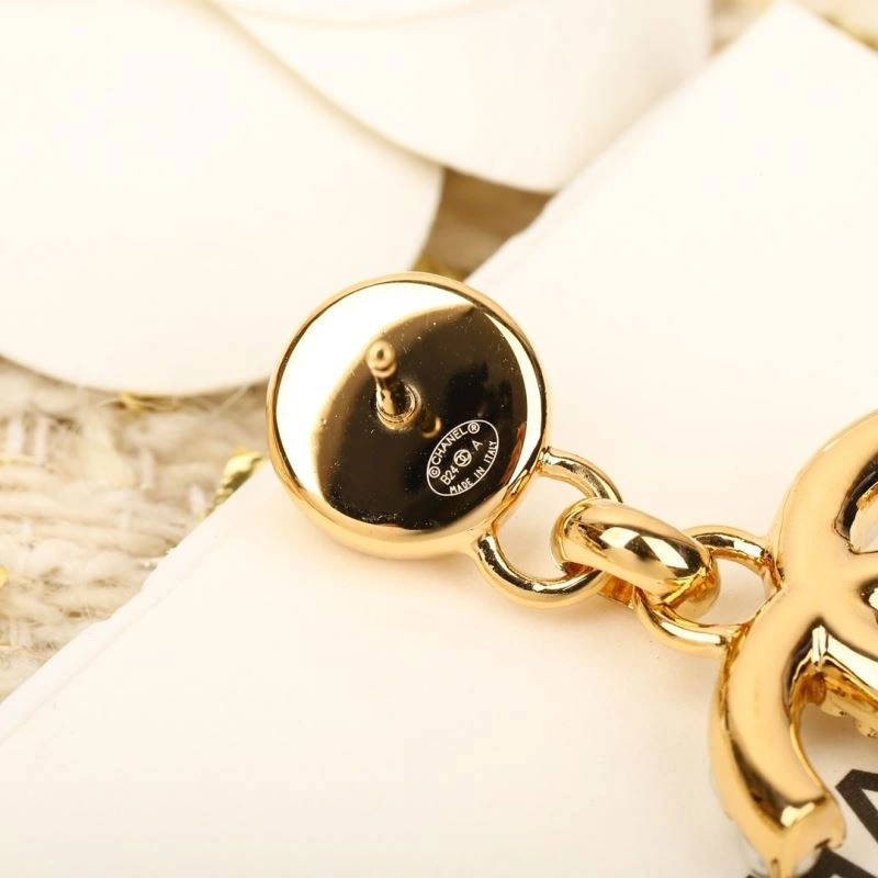 Top mirror Chanel Earrings