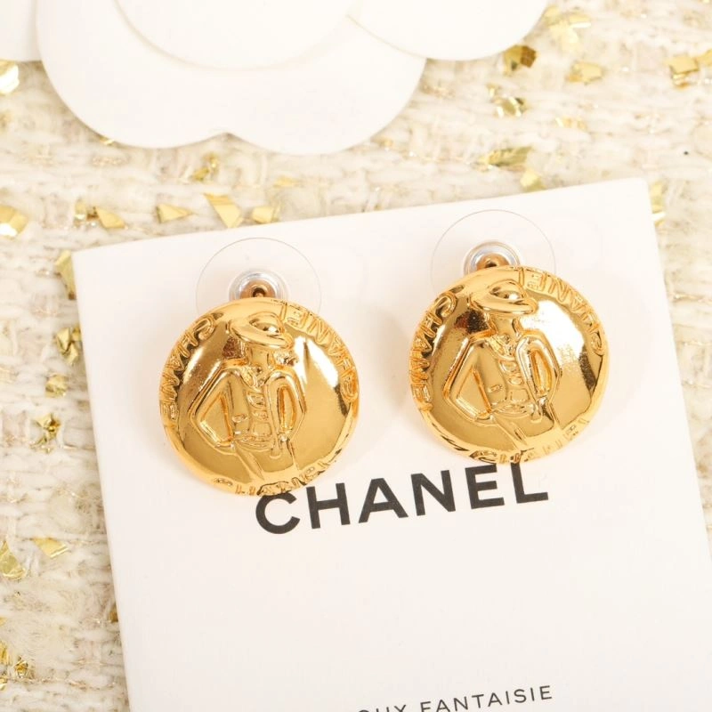 Top mirror Chanel Earrings