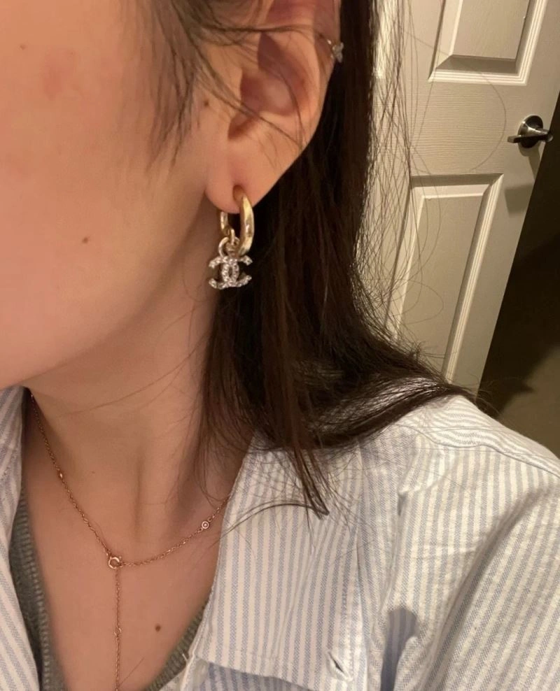 Genuine Chanel Earrings
