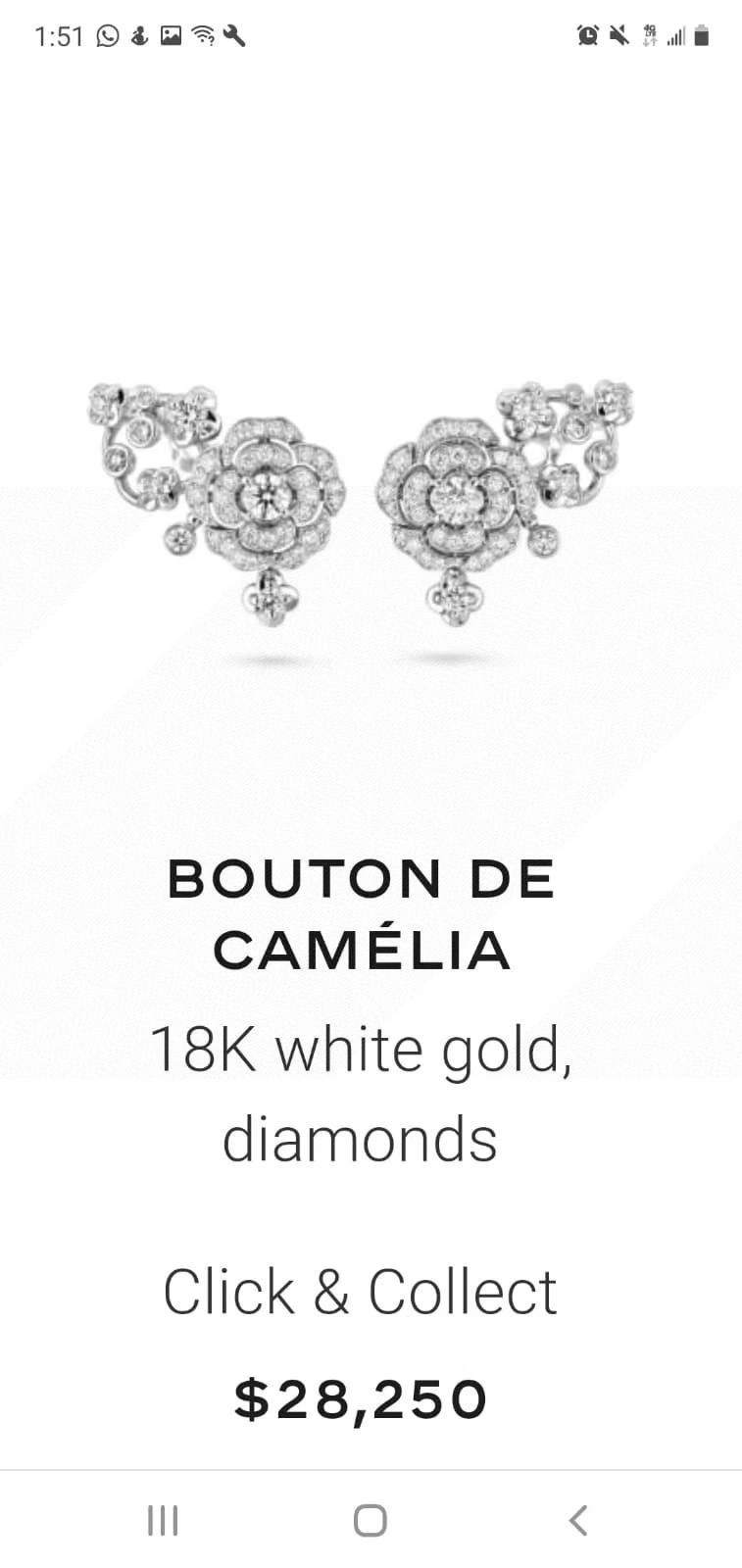 Economical Chanel Earrings