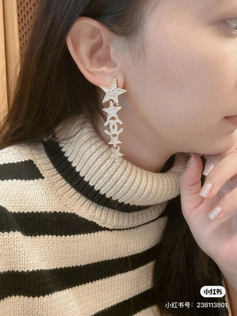 Top mirror Chanel Earrings