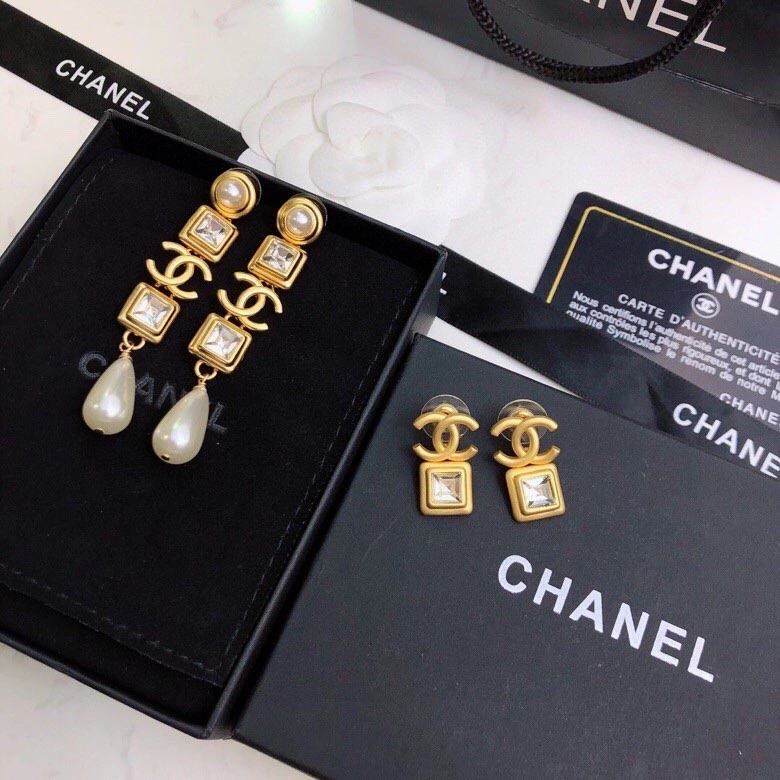 Real Chanel Earrings