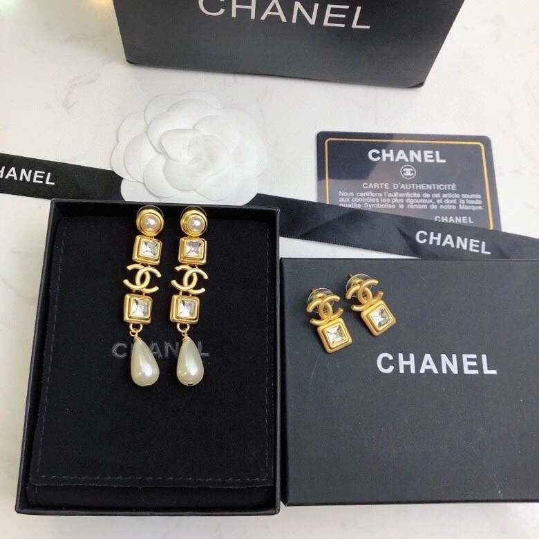 Real Chanel Earrings
