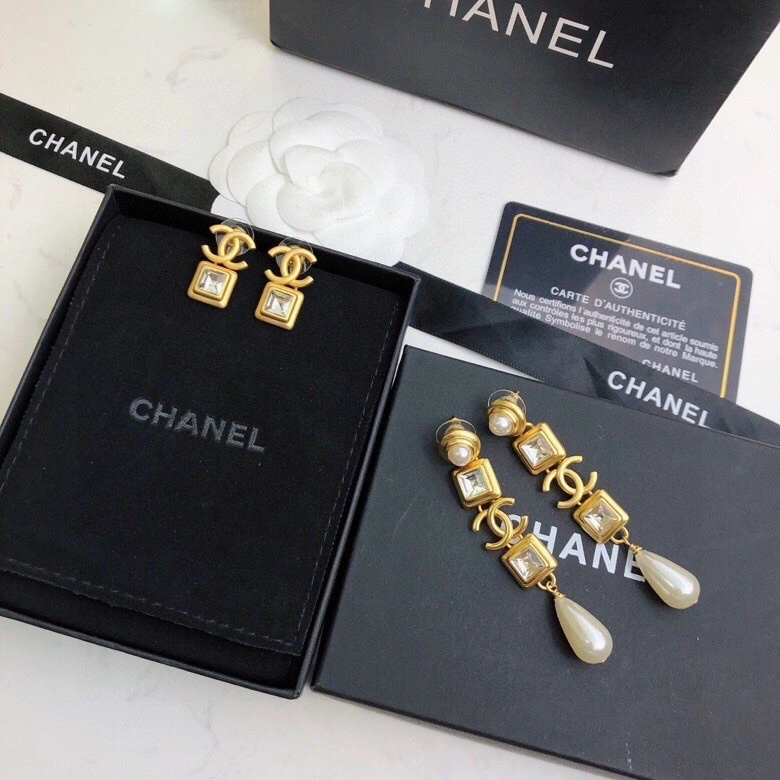 Real Chanel Earrings