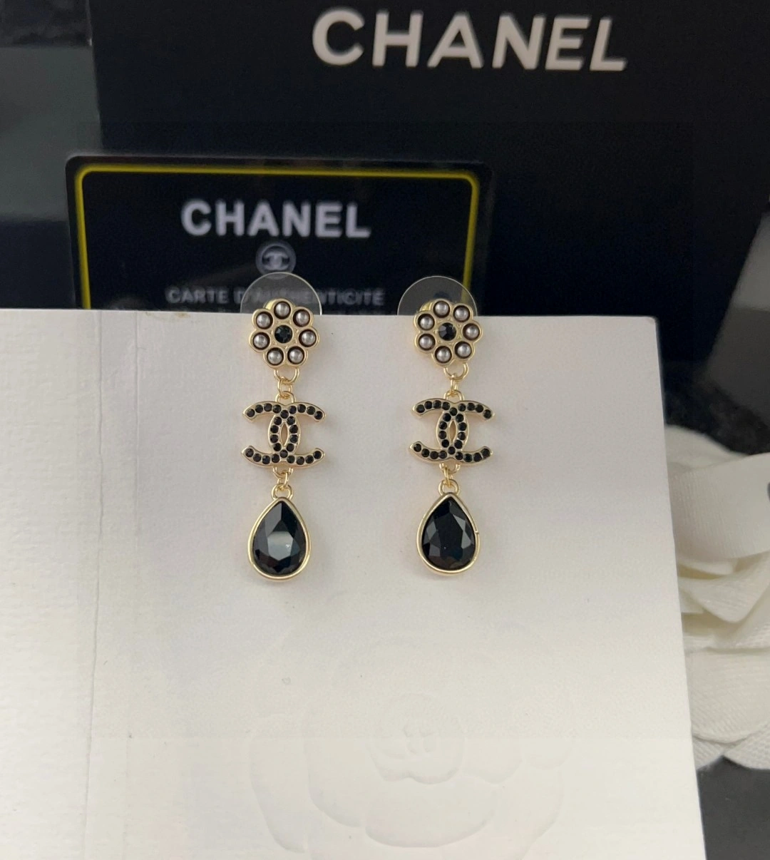 Indistinguishable Chanel Earrings