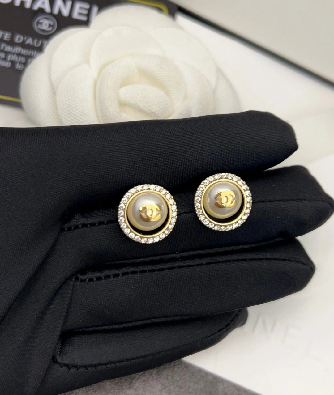 Genuine Chanel Earrings