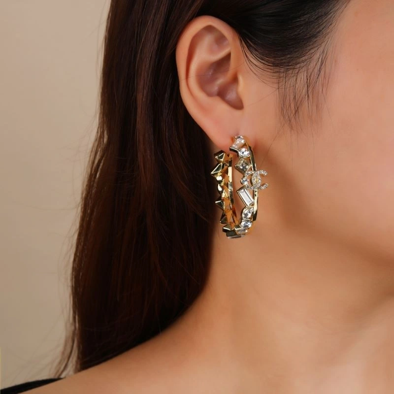 Top mirror Chanel Earrings