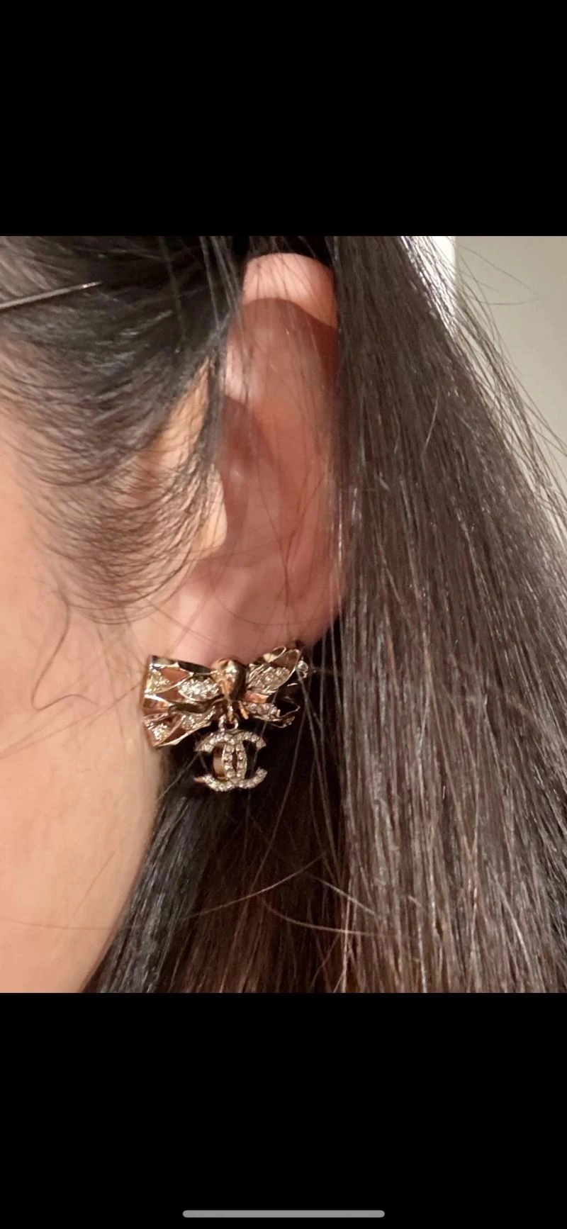 Genuine Chanel Earrings