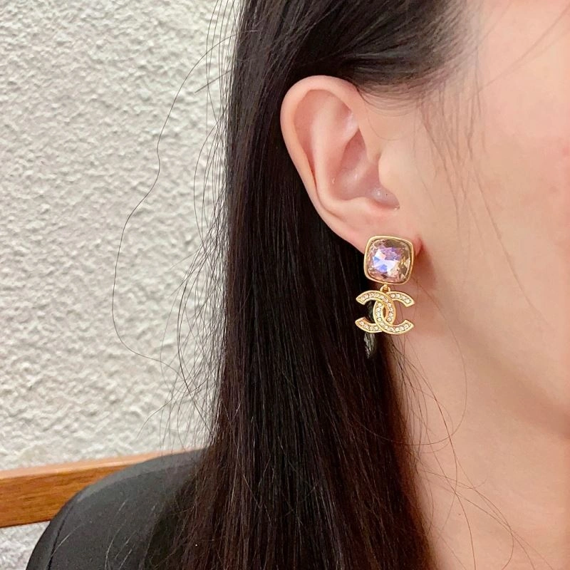 Top mirror Chanel Earrings