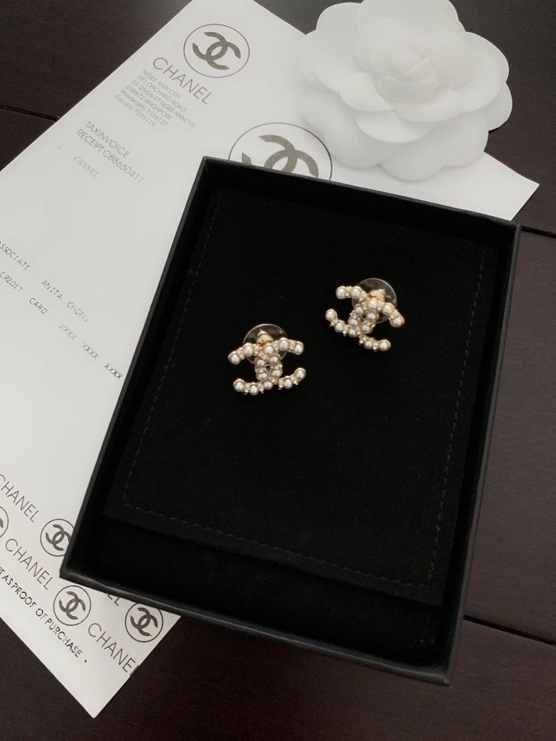 Genuine Chanel Earrings