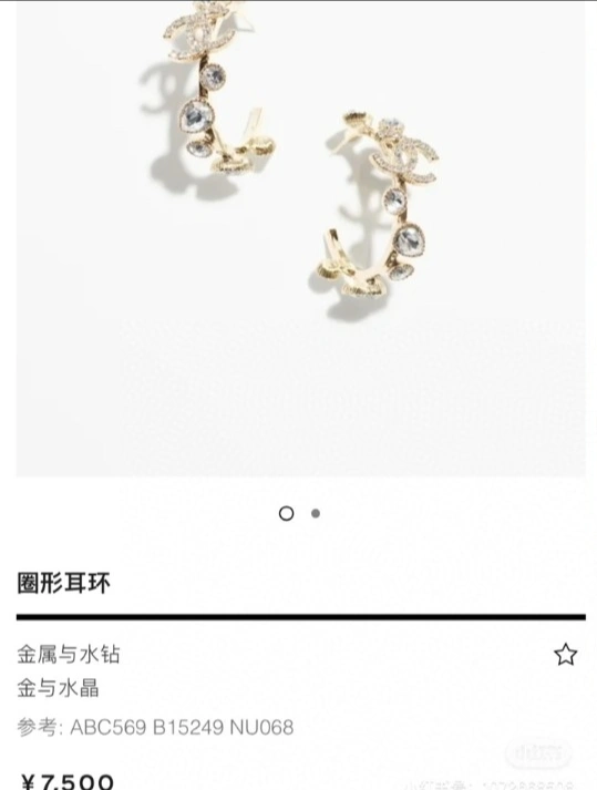 1:1 copy Chanel Earrings