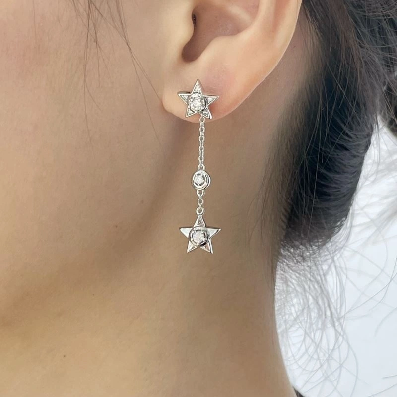 Top mirror Chanel Earrings