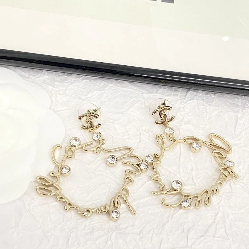 Top mirror Chanel Earrings