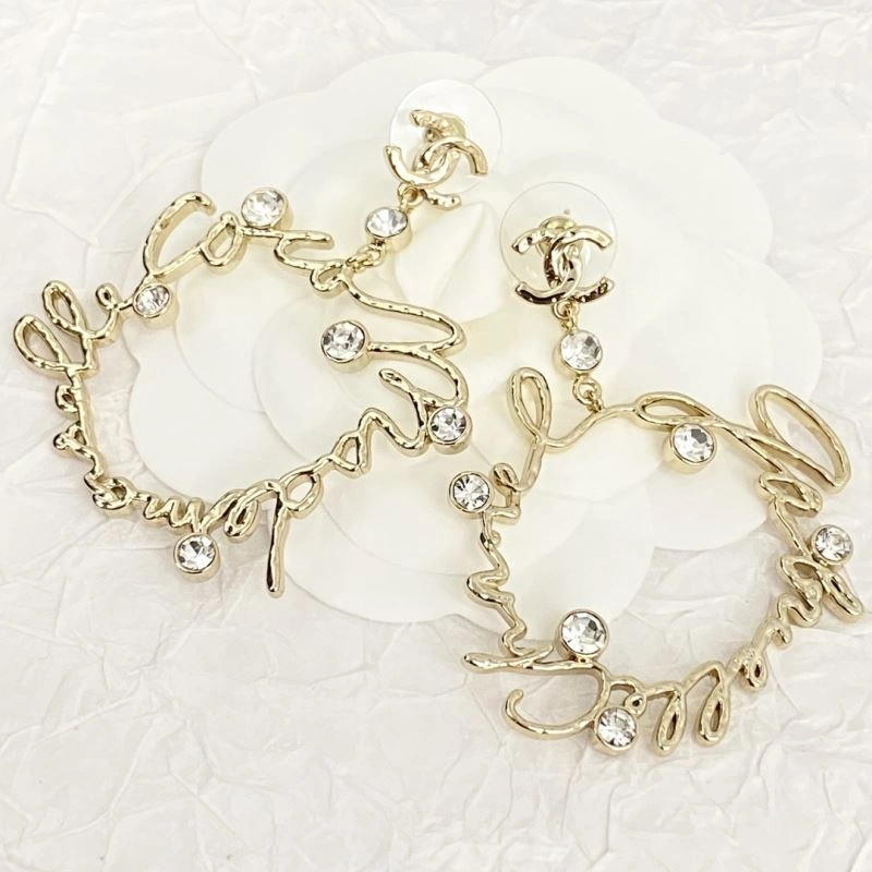Top mirror Chanel Earrings