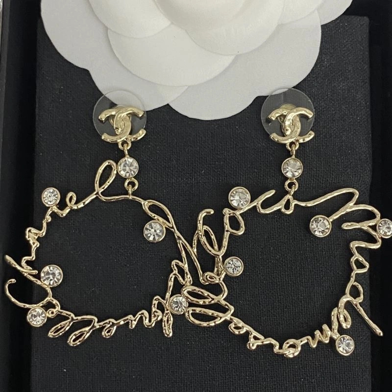 Top mirror Chanel Earrings