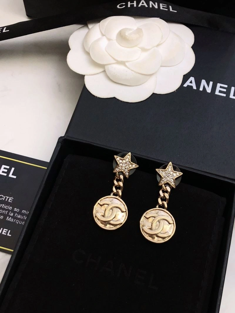 Top mirror Chanel Earrings