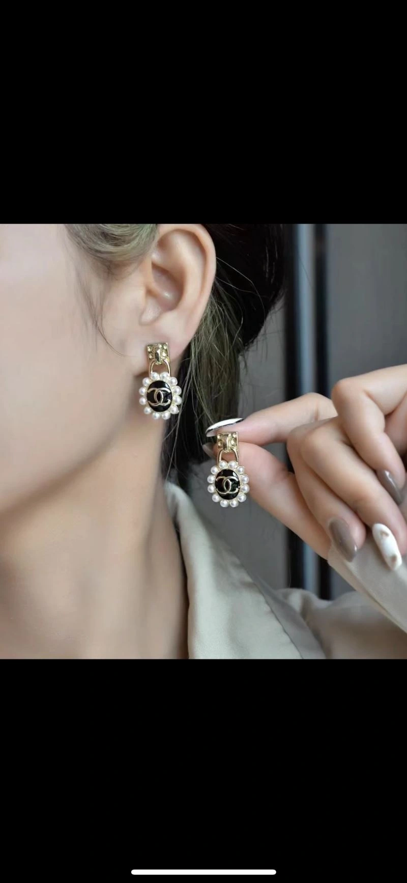 Mirror quality Chanel Earrings