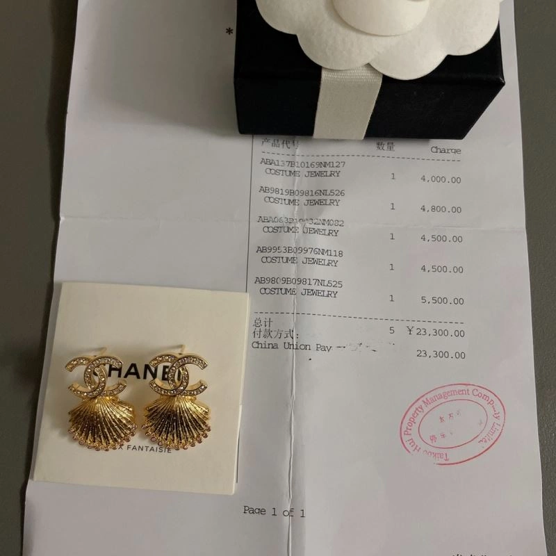 1:1 copy Chanel Earrings