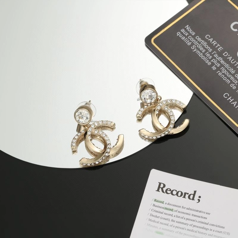 Top mirror Chanel Earrings