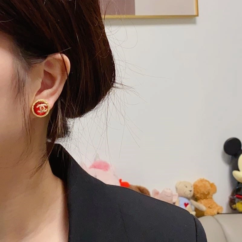 Top mirror Chanel Earrings
