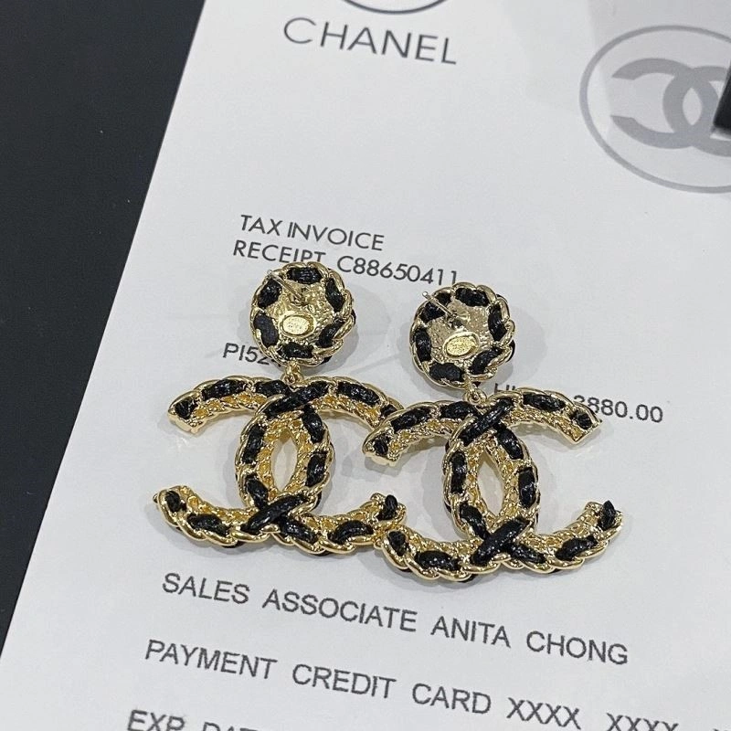 Top mirror Chanel Earrings