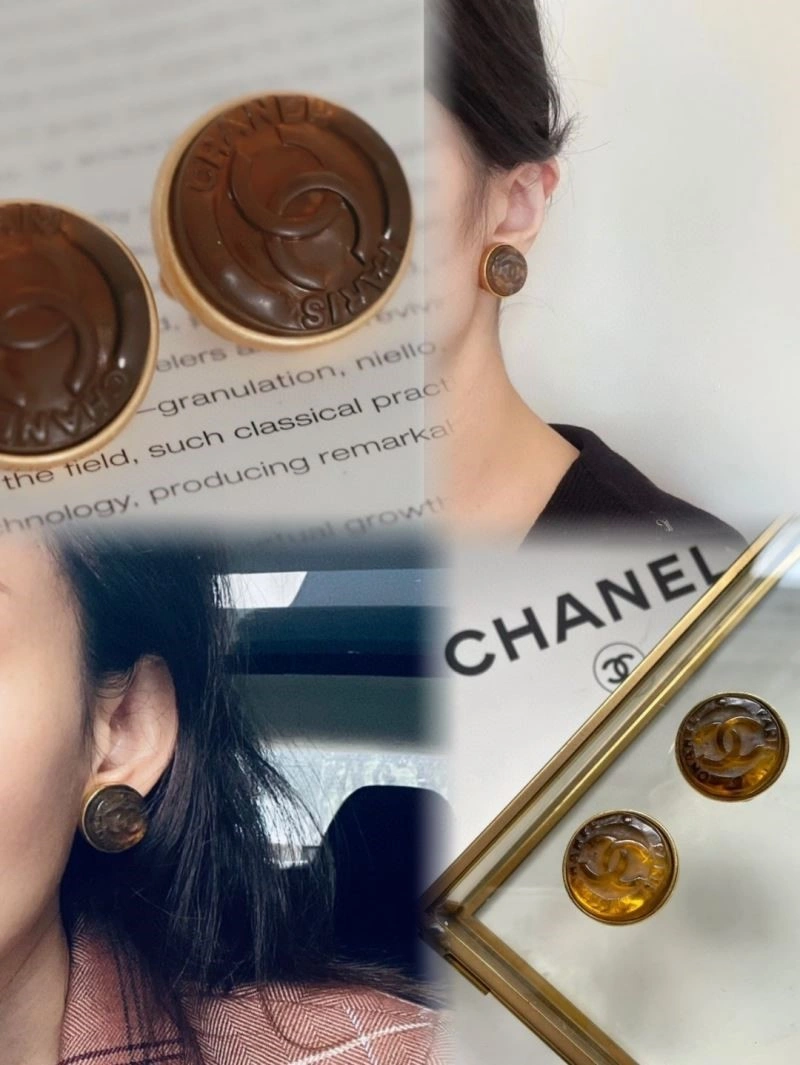 Genuine Chanel Earrings