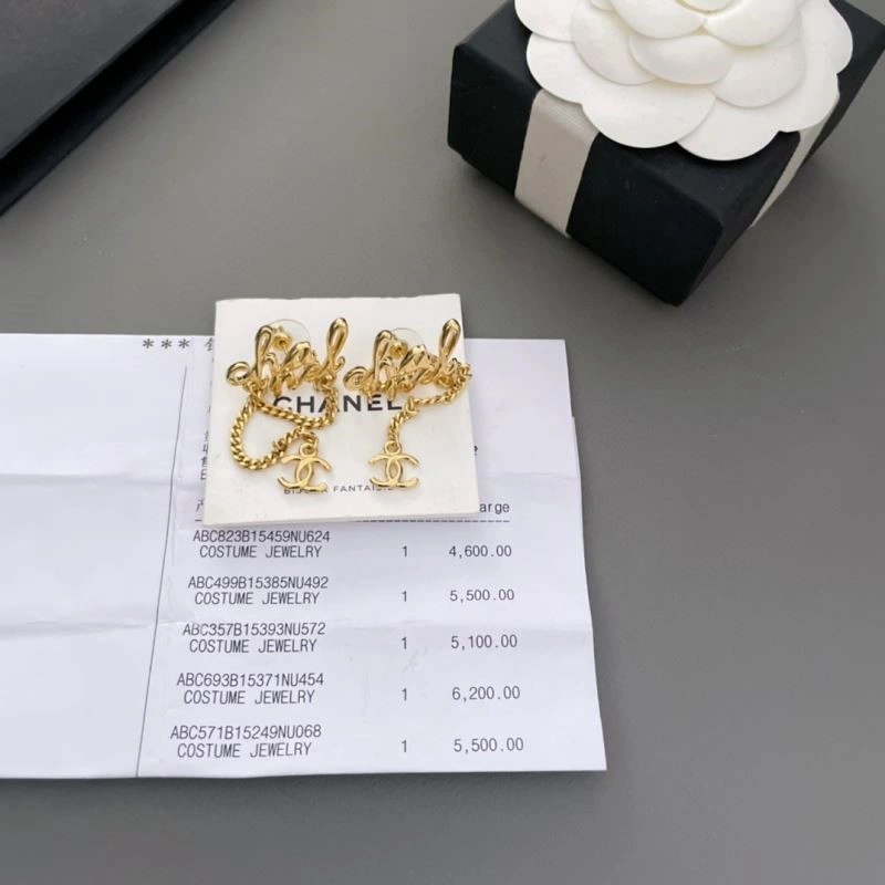Genuine Chanel Earrings
