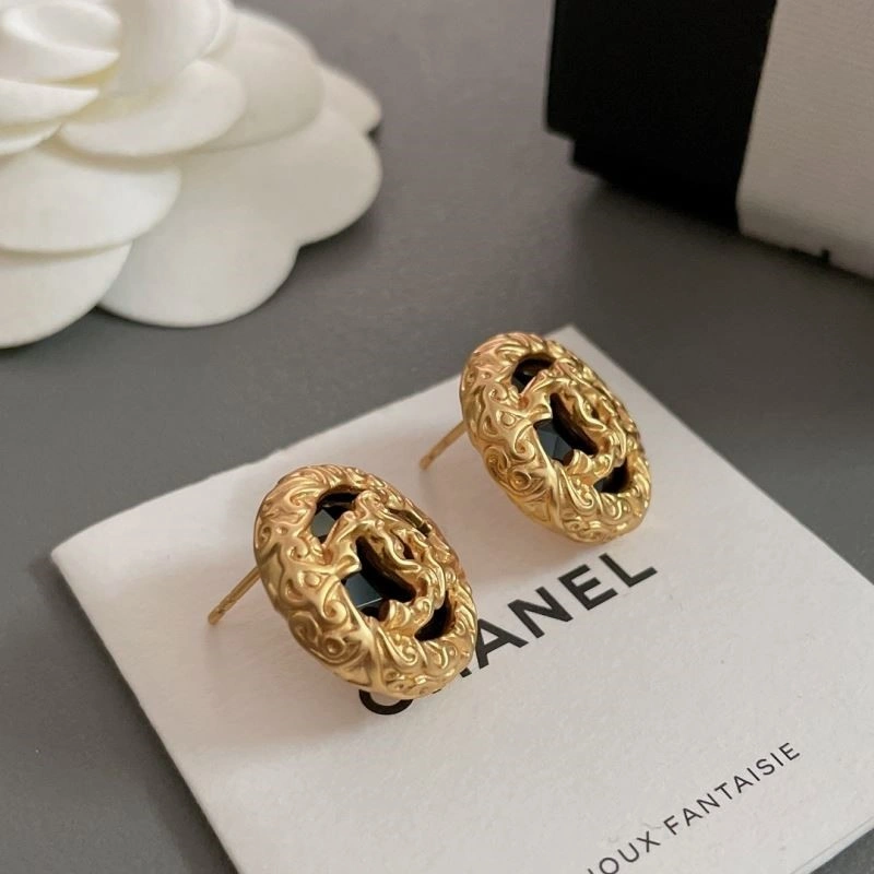 Top mirror Chanel Earrings