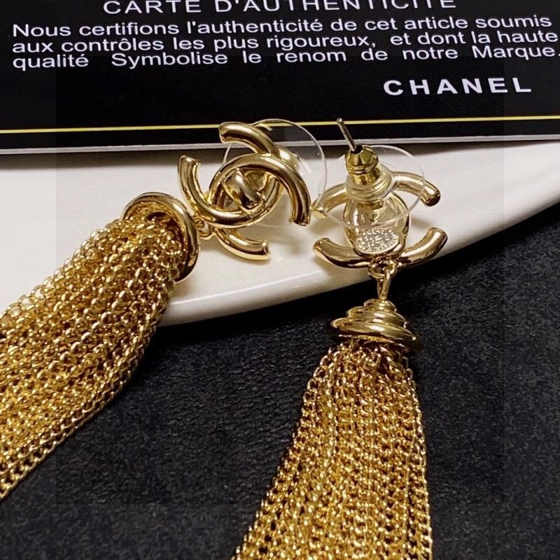 Top mirror Chanel Earrings