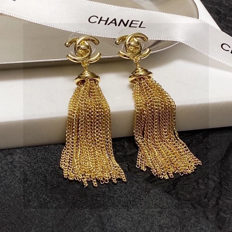 Top mirror Chanel Earrings