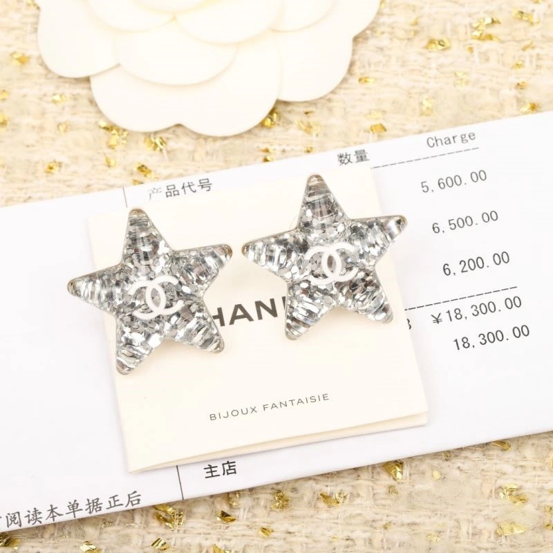 Top mirror Chanel Earrings