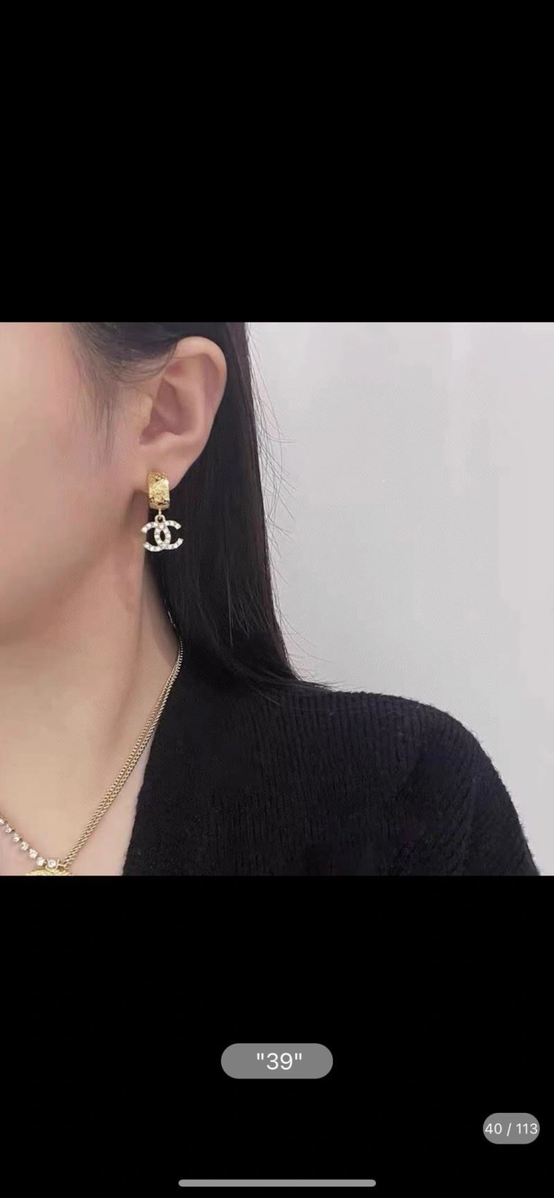 High accuracy Chanel Earrings